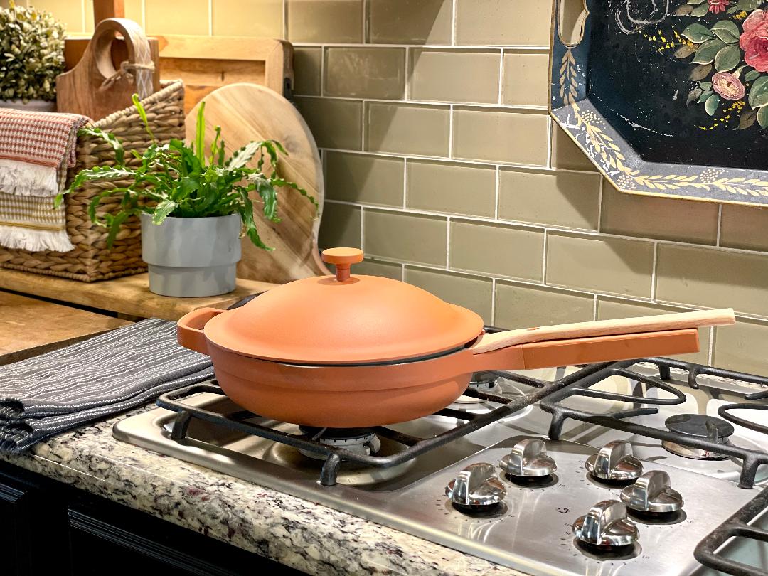 Our Place's New Terracotta Always Pan | REVIEW and SALE — Sheaffer Told ...
