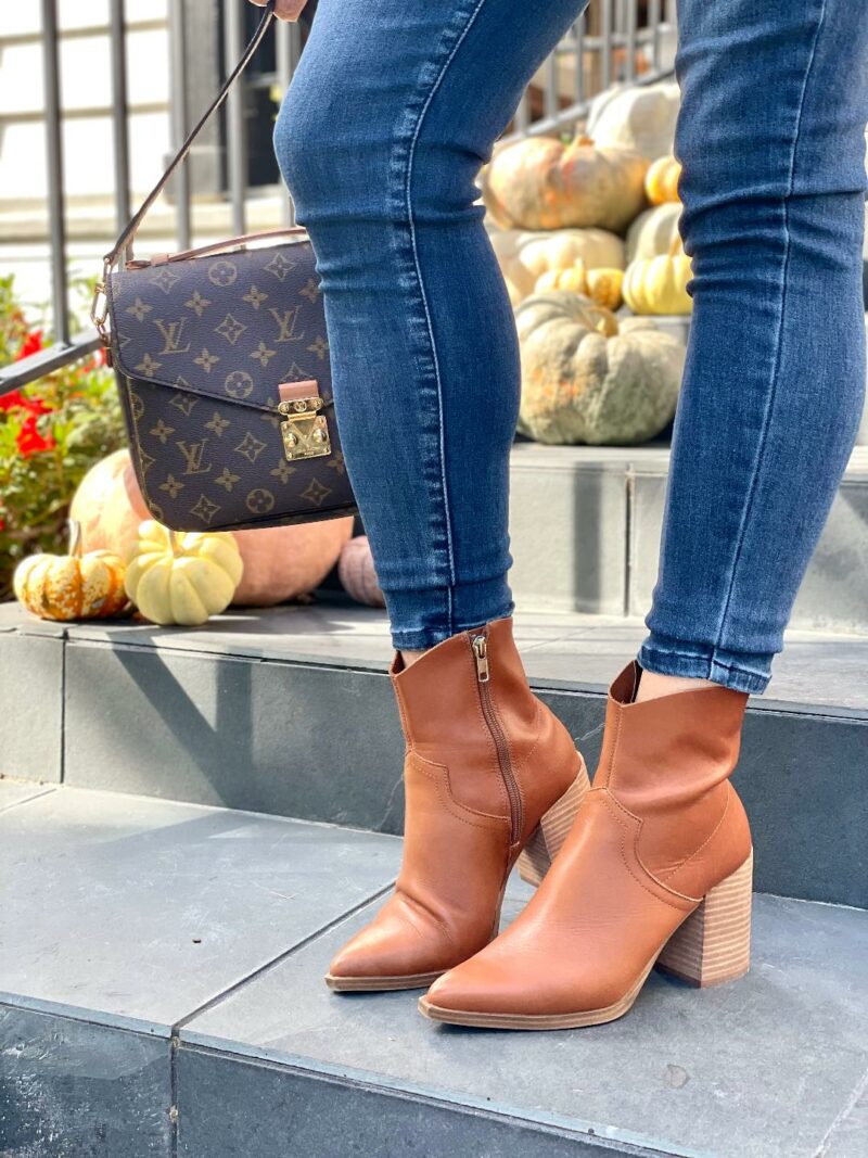The Short Cognac Boots You Need — Sheaffer Told Me To